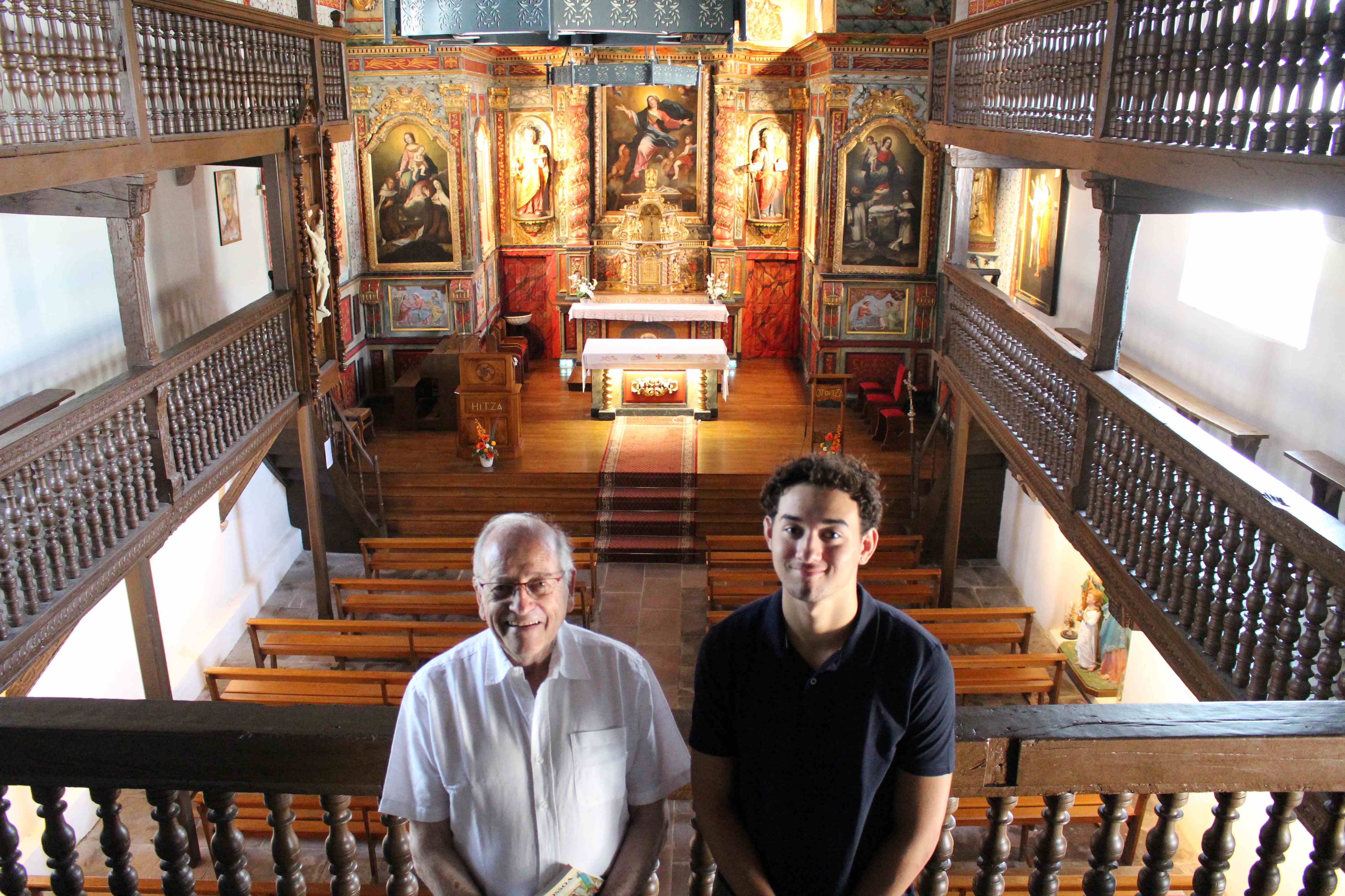 A la découverte de l'église de Louhossoa - Radio LAPURDI Irratia